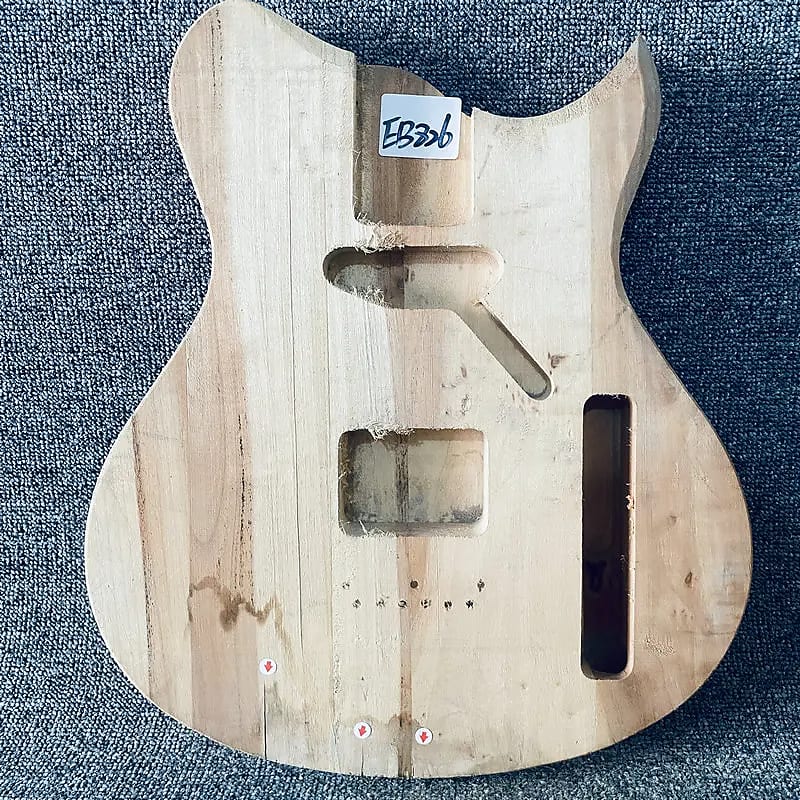 Unfinished Mini Basswood Guitar DIY Project | Reverb