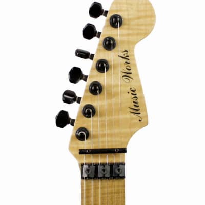 Music Works Rare Super Strat Jim Foote 1980's Sponge Green | Reverb