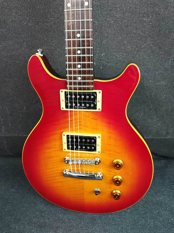 Hamer Sunburst Flat Top Electric Guitar w/ Duncan Designed | Reverb