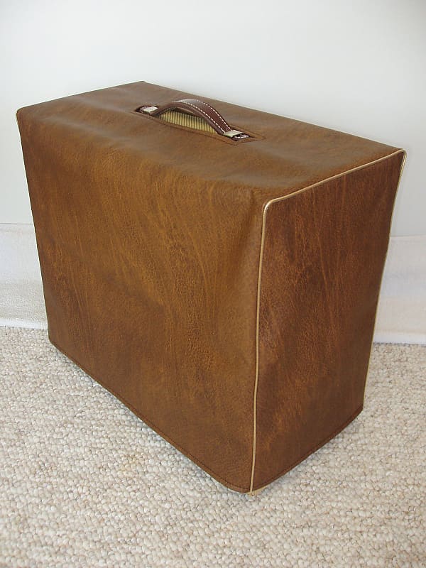 Brown Vinyl Cover with Gold Trim for Magnatone 260 2x12 | Reverb UK