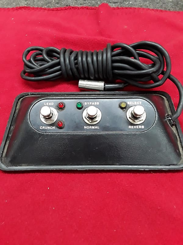 Peavey 3 Button Footswitch 1990s Black | Reverb