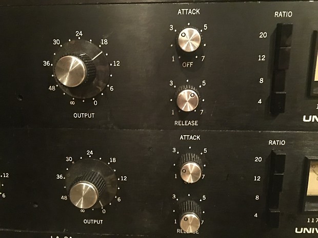 Vintage Urei 1176 LN Compressor / Limiter Pair One Owner | Reverb