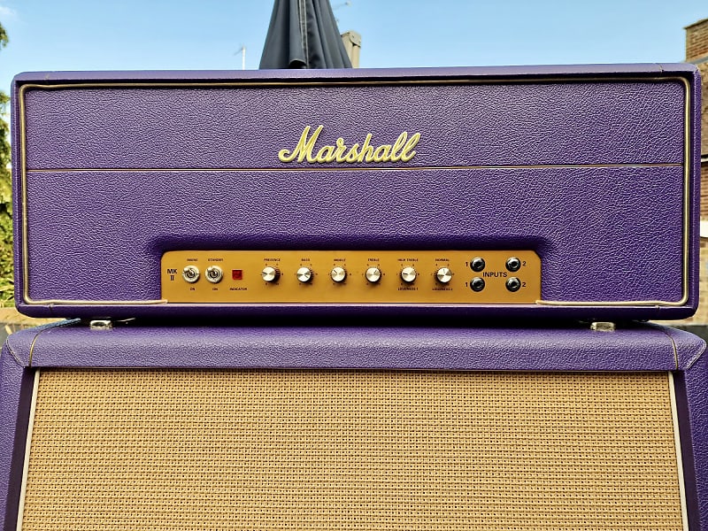 Marshall 1959LTD Jimi Hendrix Full Stack 1994 - Purple | Reverb