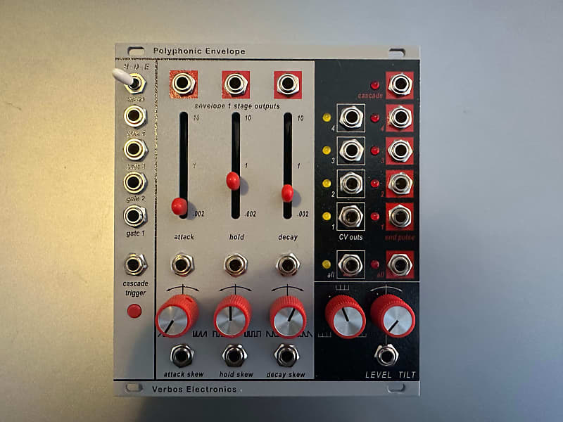 Verbos Electronics Polyphonic Envelope Quad Envelope | Reverb
