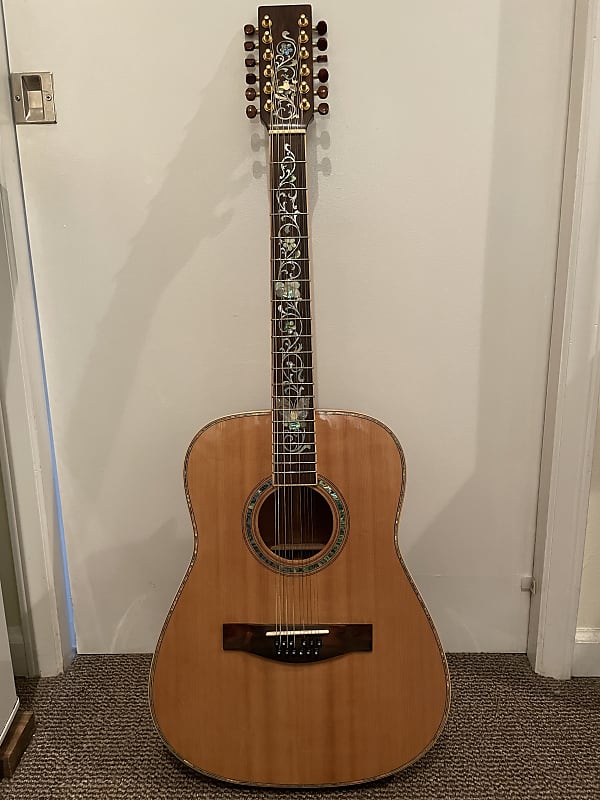 Handmade 12 string w/inlay Early 2000s - Inlay | Reverb
