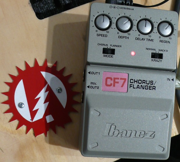 Modify Your Ibanez CF-7 Chorus Flanger Guitar Effects Mod | Reverb