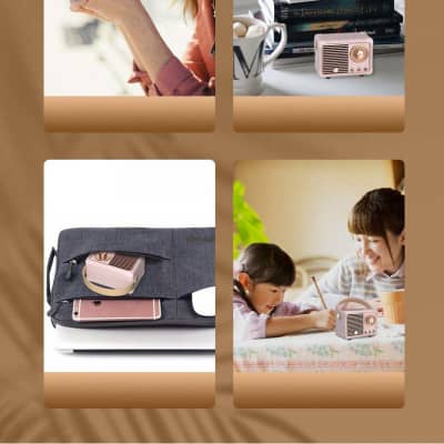 Vintage Radio - Pink | Reverb