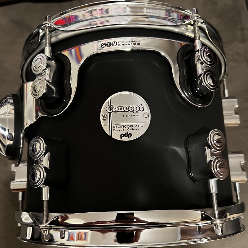 PDP Concept Maple -10x8 Satin Black | Reverb