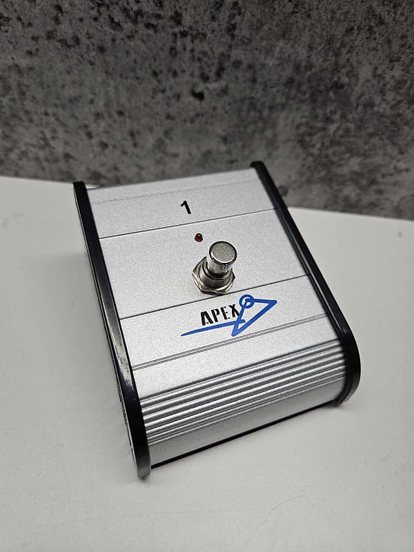 Single Footswitch Apex AFS1 2010's - Silver | Reverb