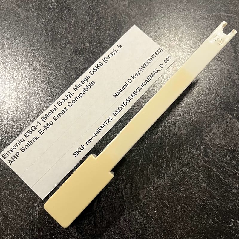 Ensoniq Replacement Weighted D Key (Ensoniq Keybeds) for | Reverb UK