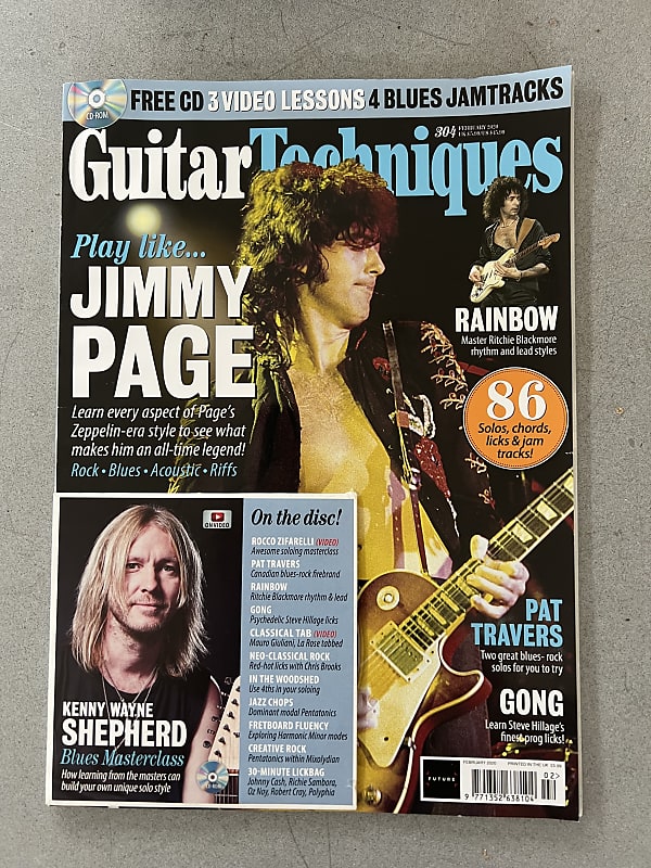 Guitar Techniques Jimmy Page 2020 - Multi | Reverb