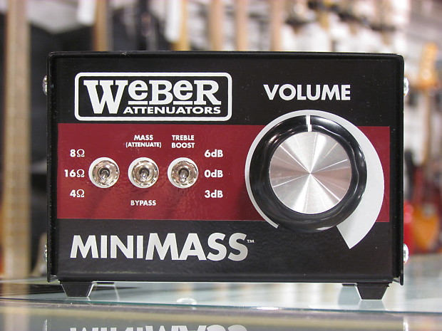 Weber MiniMass 50 Watt Power Attenuator | Reverb