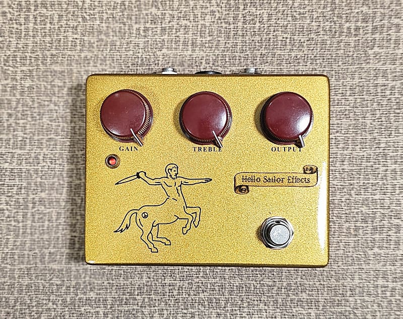 Hello Sailor Effects Klon Klone Centaur - Gold | Reverb