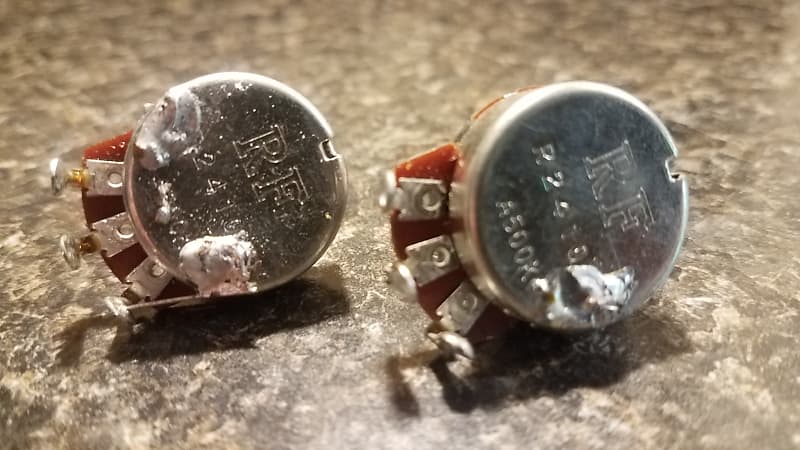 RF 500k Pots, Like New Pair | Reverb