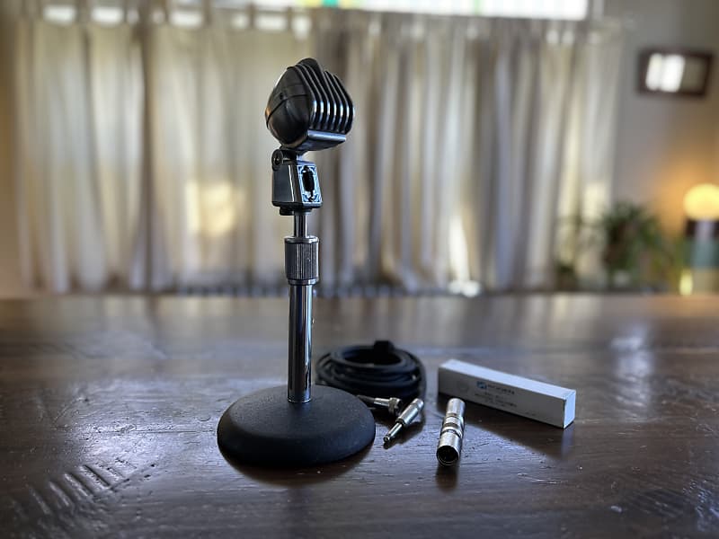 Turner 33D chrome mic 1950s works great w/ALTAS and | Reverb