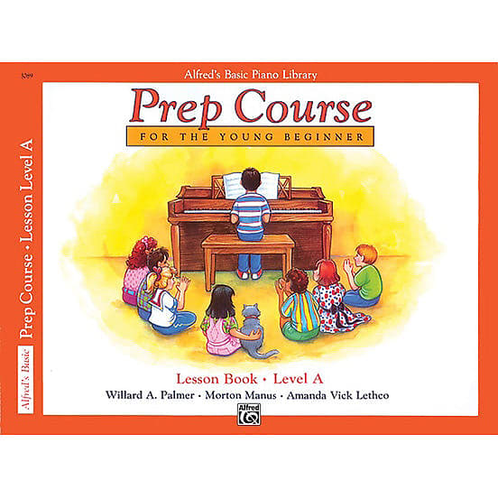 Alfred's Prep Course Lesson Book (Levels A-F)-Level A | Reverb