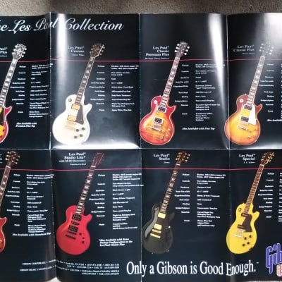 Gibson Posters : Les Paul collection Aerosmith THREE | Reverb Canada