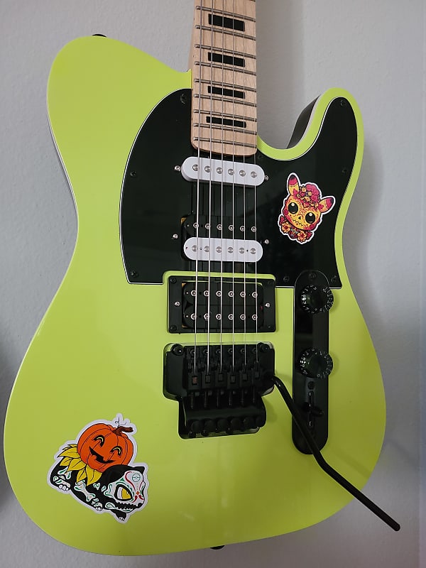 Kononykheen Breed 32 Super Tele - Crazy Pear Green w/ | Reverb