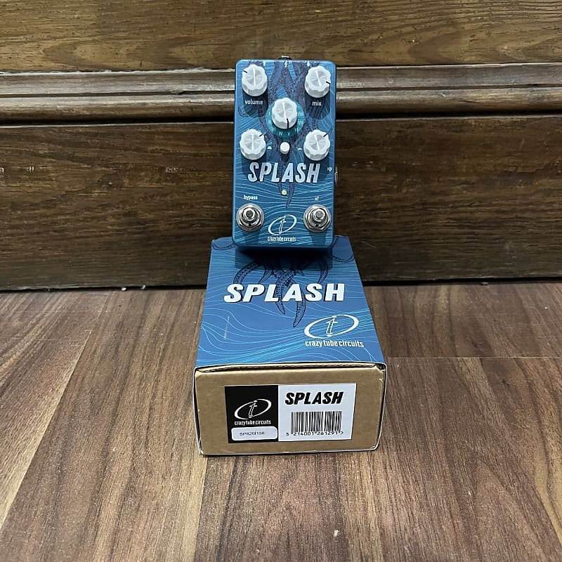 Crazy Tube Circuits Splash MK3 Reverb Pedal, Pre-Owned | Reverb UK