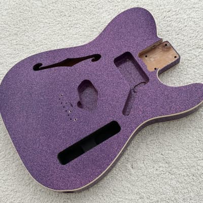 Telecaster Body Telecaster - Sparkle Purple | Reverb