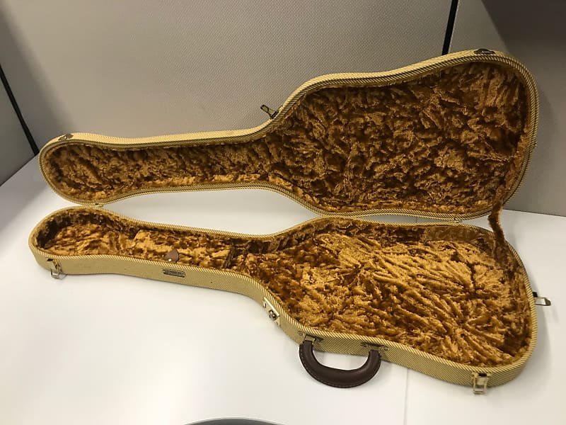 Fender Thermometer Tele Guitar Case Tweed | Reverb