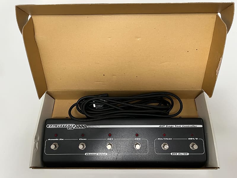 Marshall Valvestate AVT 2000 Stage Foot Controller Footswitch | Reverb