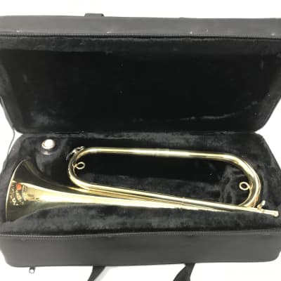 Jean Baptiste JBBUGLXXX Brass Bugle w/Case | Reverb