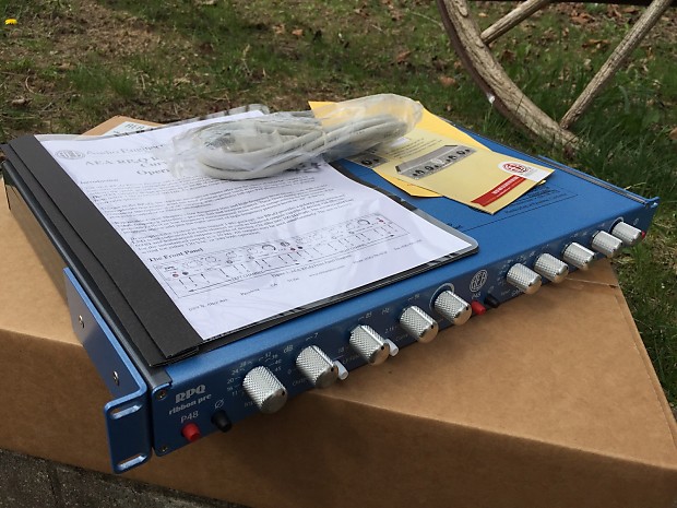 AEA RPQ 2 CHANNEl MIC PREAMP MIC PRE W/ CURVE SHAPING EQ- | Reverb