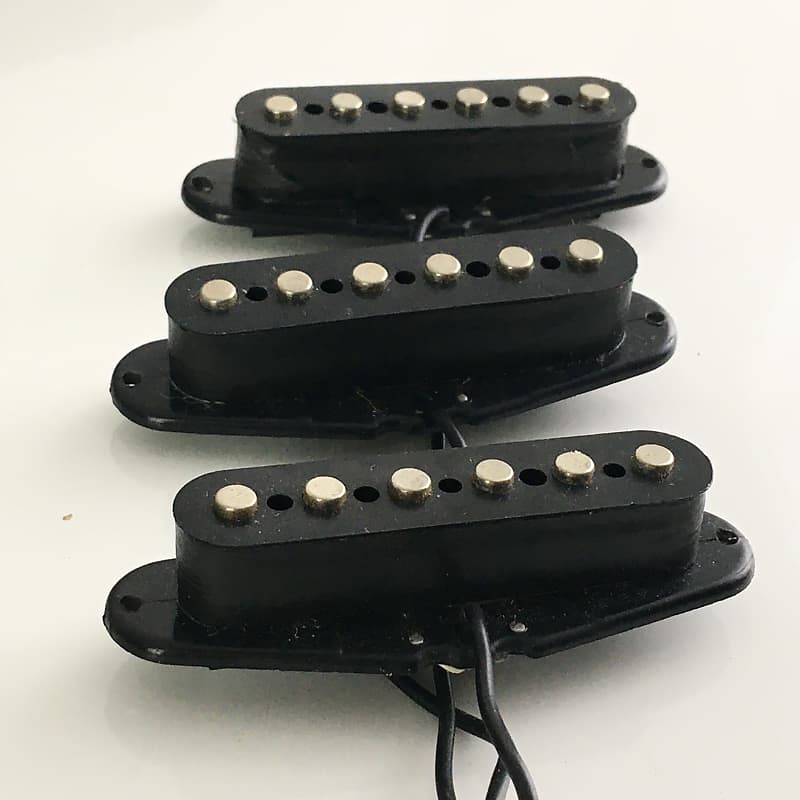 Rare Vintage 90s Fender Pickups Matched Set Strat | Reverb
