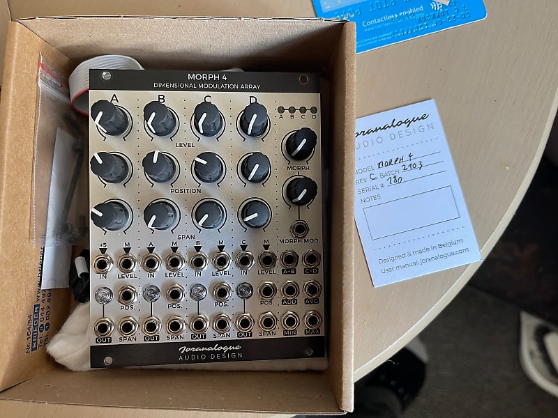 Joranalogue Morph 4 Dimensional Modulation Array (20HP) | Reverb