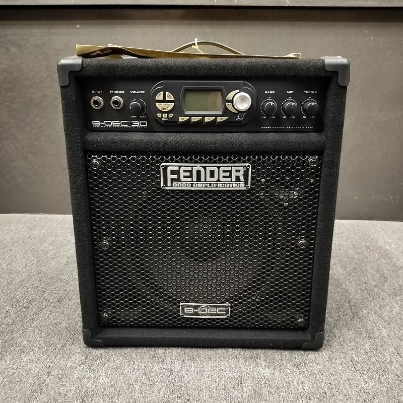 NOS Fender B Dec 30 Bass Amplifier- 1X10" Combo 30W | Reverb