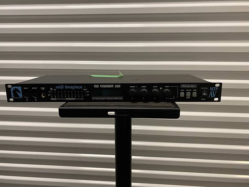 MOTU Midi Timepiece MTPAV 2000s - Black | Reverb