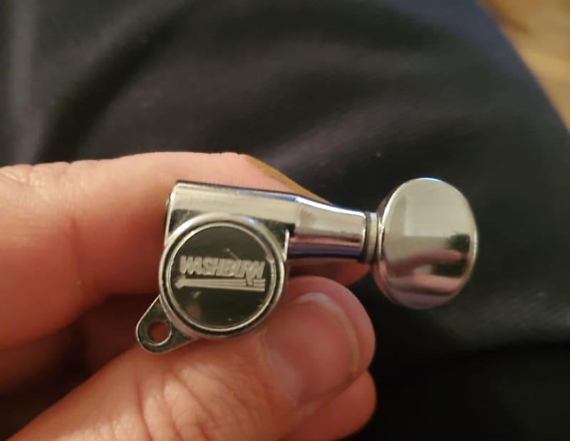 Washburn Custom Shop Early 90s Chrome Guitar Tuner By Gotoh | Reverb