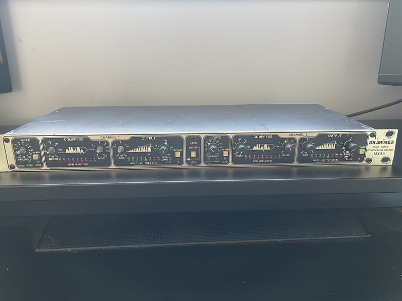 Drawmer MX30 - Dual Gated Compressor/ Limiter | Reverb