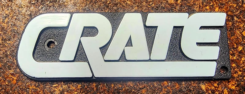Crate Logo amplifier/speaker cabinet badge | Reverb