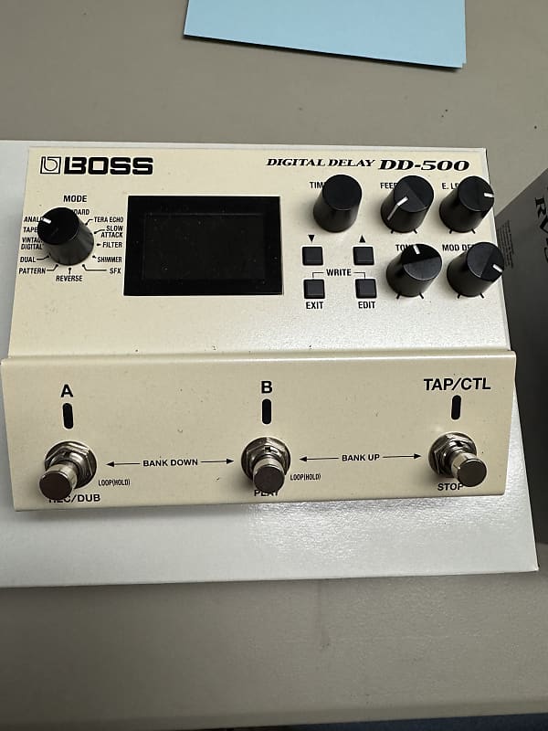 Boss DD-500 Delay 2015 - Present - White | Reverb