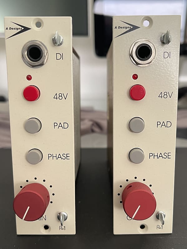 A-Designs Audio P-1 500 Series Mic Preamps (Close Numbered | Reverb