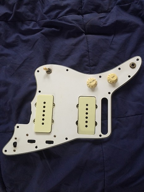 Fender Loaded Jazzmaster Pickguard And Pickups | Reverb