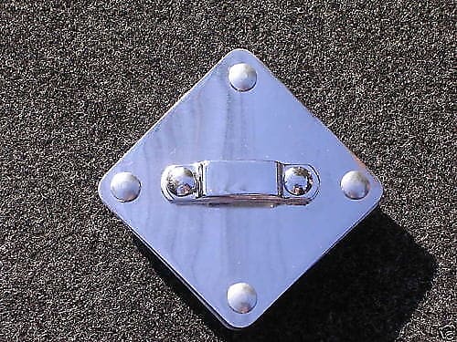 Maxwell Rail Consolette Tom Holder - Slotted Diamond Plate | Reverb