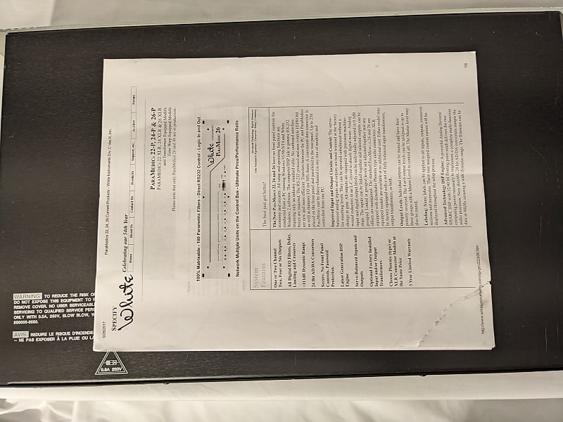 White Instruments ParaMedia 26 | Reverb