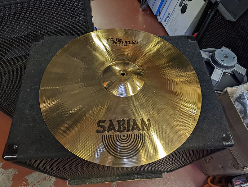Sleeper! Sabian Pro Sonix 20" Ride Cymbal - Pro Quality Sound | Reverb