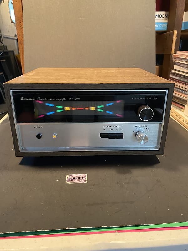 Dubby SANSUI RA-500 stereo Spring Reverb vintage HiFi 1960s | Reverb