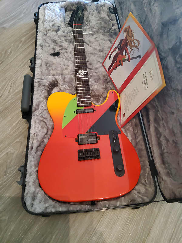 Fender Custom Shop Evangelion Asuka Telecaster | Reverb