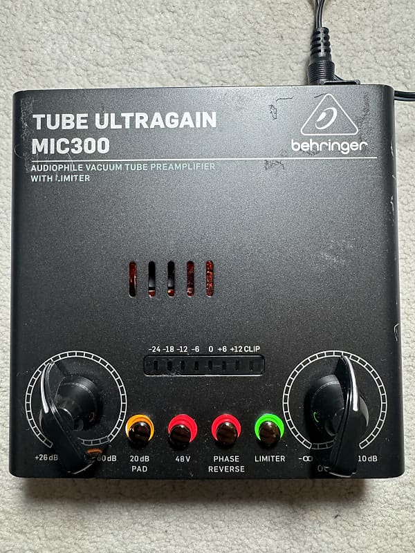 Behringer MIC300 Tube Microphone Preamp 2021 - Present - | Reverb UK