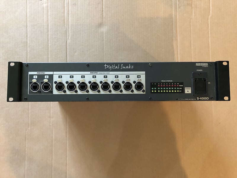 Roland S-4000D Digital Snake Splitter and Power Distributor | Reverb