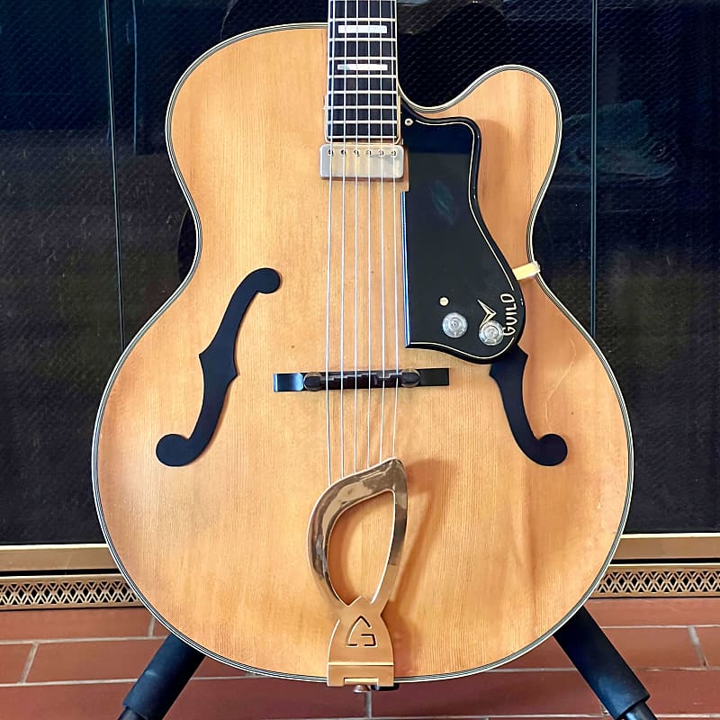 Guild A 350 1962 - Blonde | Reverb