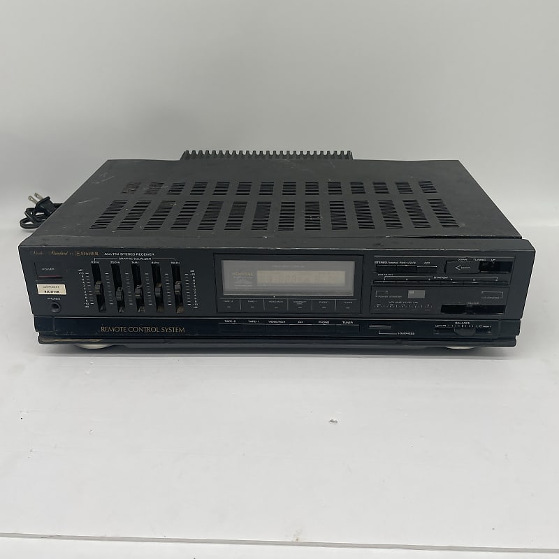 Fisher RS-911A Tuner Receiver Graphic EQ W/ Phono TESTED | Reverb