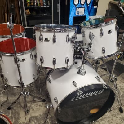 Ludwig Ludwig Rocker 80's All Maple 1985 - White Cortex | Reverb