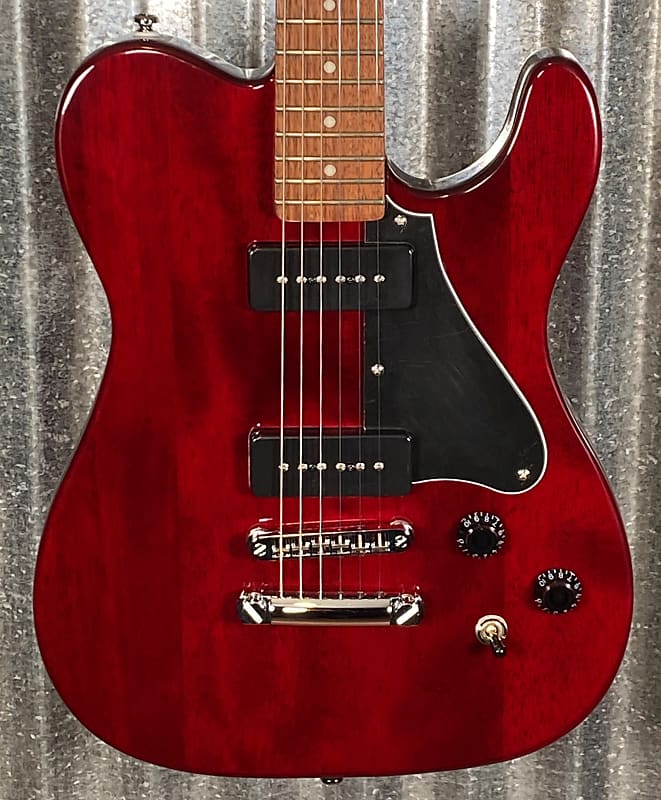 G&L Tribute ASAT JR II Transparent Red Guitar Junior 2 Blem | Reverb