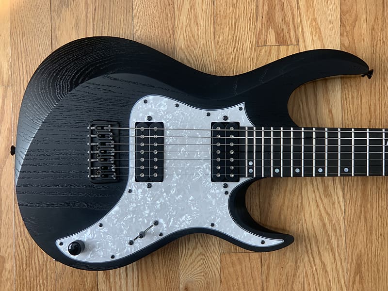 Kiesel Aries Titanium 7 2022 - Jet Black Raw Tone | Reverb